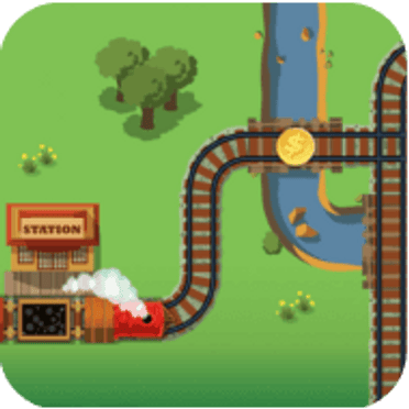 Gold Train FRVR Game - Play online for free