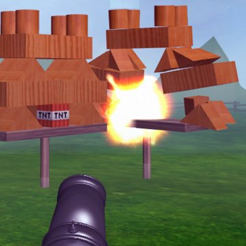 Cannon Balls 3D Oyunu - Online ücretsiz oyna