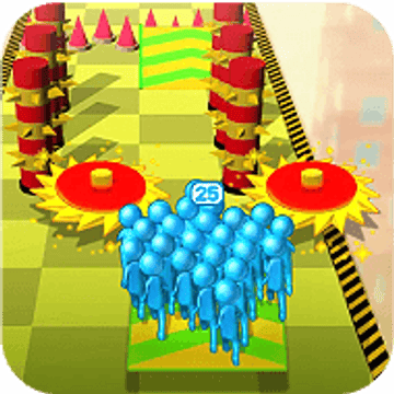 Crowd Run 3D Oyunu - Online ücretsiz oyna