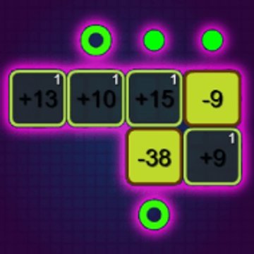 Neon Math Game - Play online for free