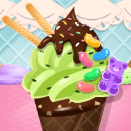 Yummy Ice Cream Factory Oyunu - Online ücretsiz oyna