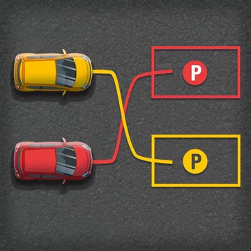 Parking Rush - jetzt kostenlos online spielen!