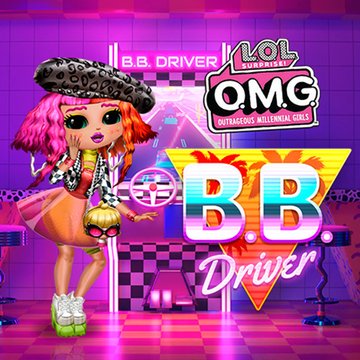 L.O.L. Surprise! O.M.G. B.B. Driver - jetzt kostenlos online spielen!
