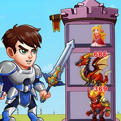 Hero Tower Wars - şimdi ücretsiz çevrimiçi oyna!