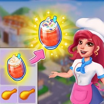 Merge Cooking Game - jetzt kostenlos online spielen!