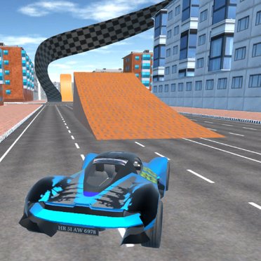 Hyper Cars Ramp Crash - jetzt kostenlos online spielen!