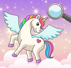 Unicorn Find The Differences - şimdi ücretsiz çevrimiçi oyna!