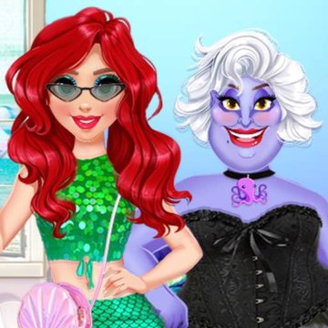 Underwater Princess Vs Villain Rivalry - jetzt kostenlos online spielen!