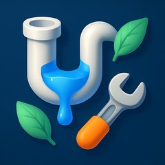 Pipe Puzzle: Connect & Flow - şimdi ücretsiz çevrimiçi oyna!