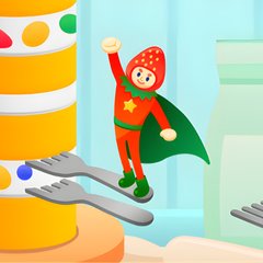 Strawberry Hero - şimdi ücretsiz olarak çevrimiçi oynayın!